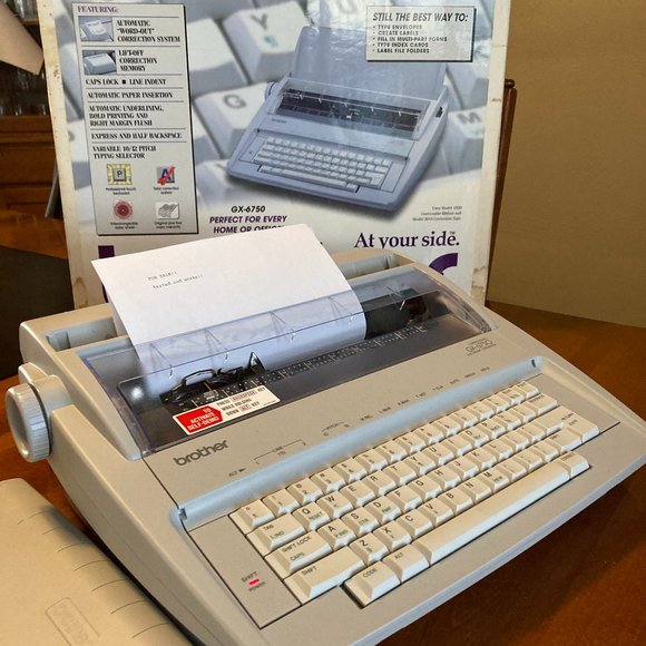 Brother | Other | Typewriter Brother Gx675 | Poshmark